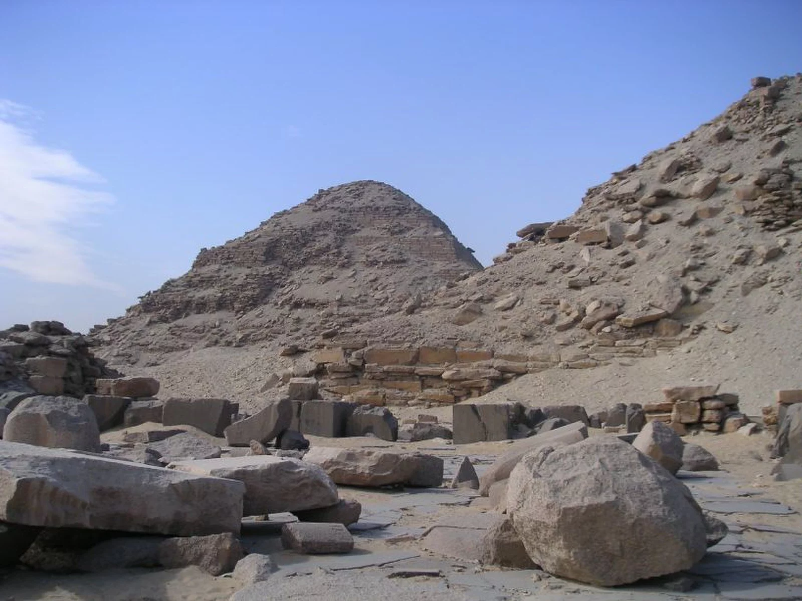 Pyramid of king Khaneferre Neferirkare Kakai