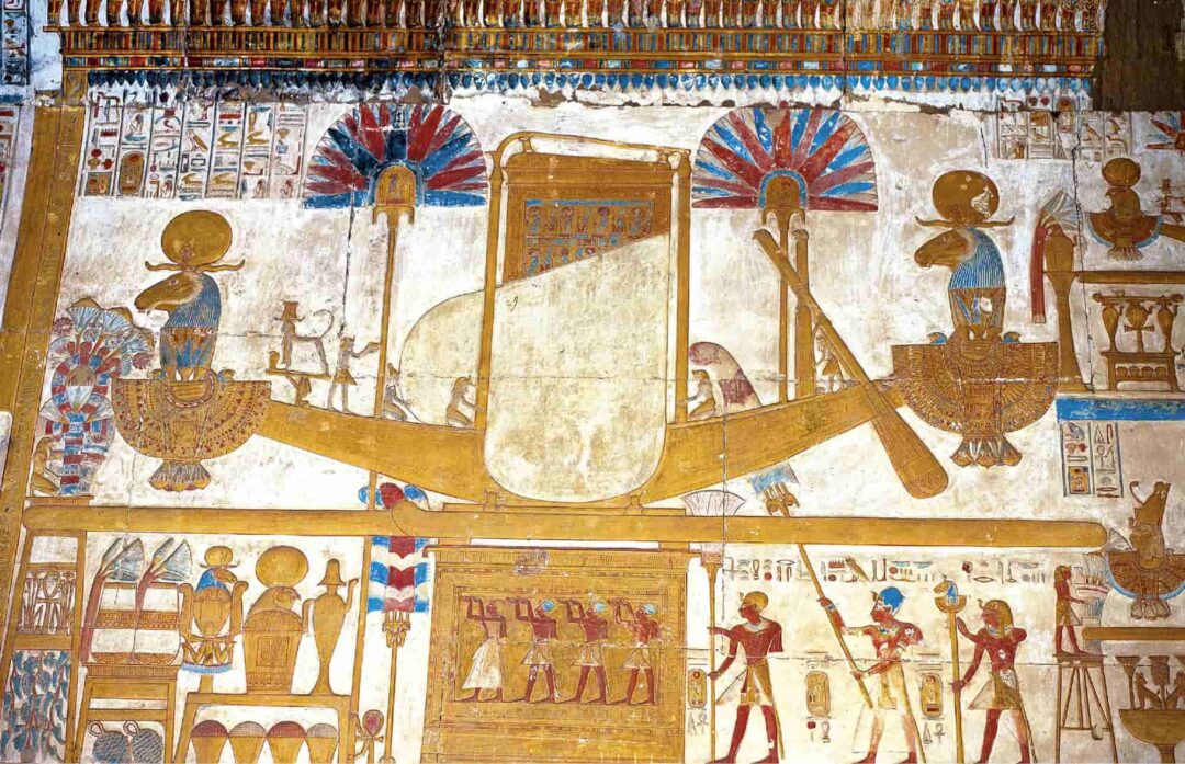 Hennu and Solar Boats Symbol of the Afterlife Journey